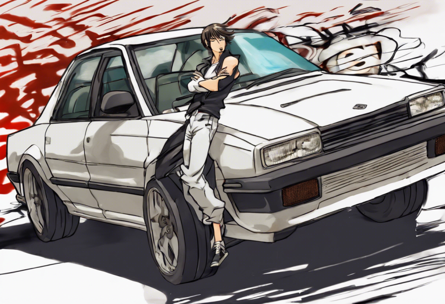 Bunta Fujiwara (Character) - Initial D - Fandorable