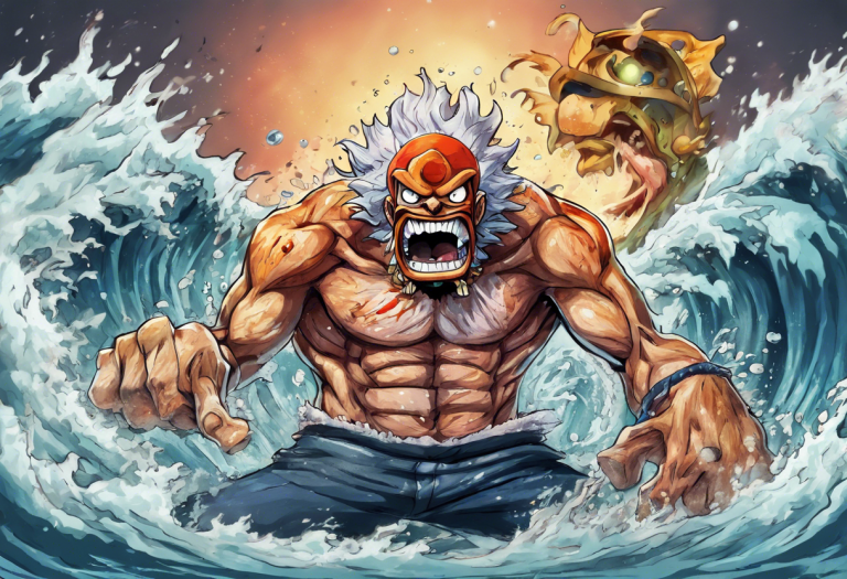 Bursting Out Fishman Arlong, Fearsome Attack From The Sea - One Piece ...
