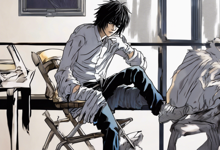 L Lawliet (Character) - Death Note - Fandorable